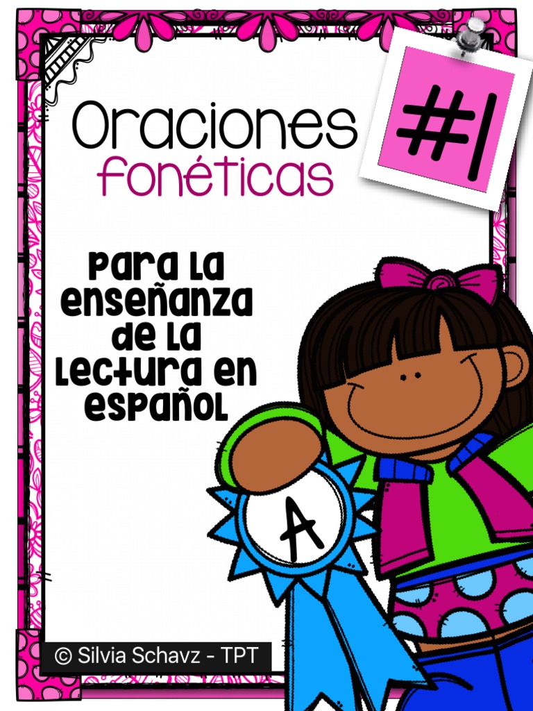 1 - Oraciones Fonéticas para Enseñar A Leer en Español #1 PDF | PDF ...