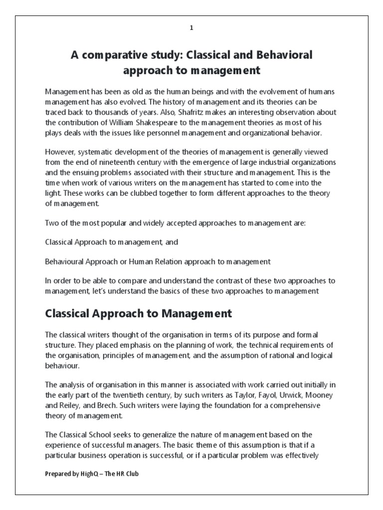 A Comparative Study PDF | Download Free PDF | Bureaucracy | Motivation