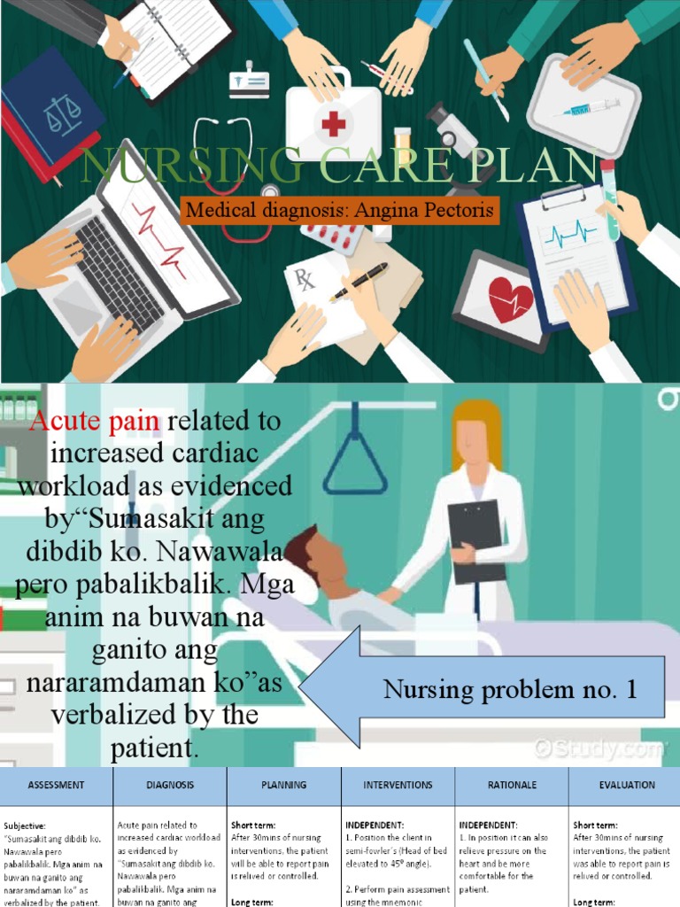 Nursing: Medical Diagnosis: Angina Pectoris | PDF