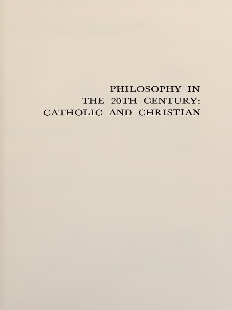 Annotated Bibliography of Neo-Scholasticism PDF | PDF | Thomism ...