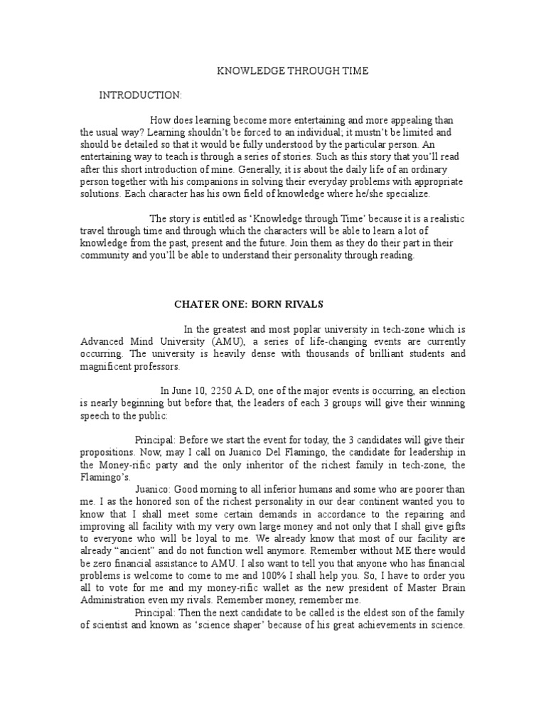 Knowledge Through Time | PDF | Social Science