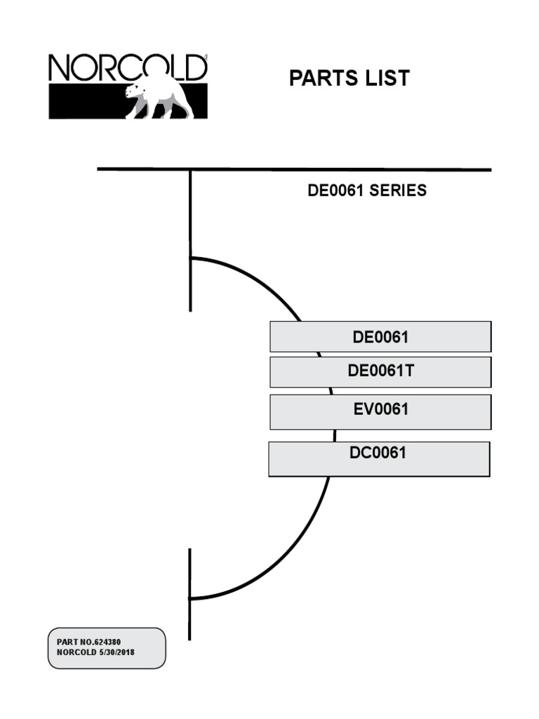 Norcold Refrigerator Parts List | PDF | Refrigerator | Power Supply