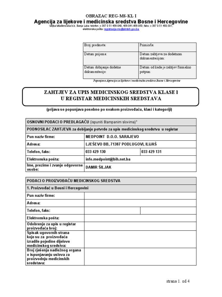 Prilog 1 Klasa I | PDF