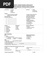 Kartu Skor Poedji Rochjati untuk Risiko Kehamilan | PDF