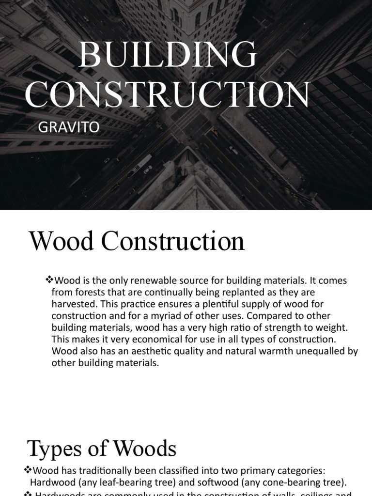 Building Construction | PDF | Building Materials | Wood