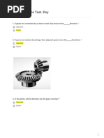 GEARS Mechanical Aptitude Test | PDF | Gear | Machines