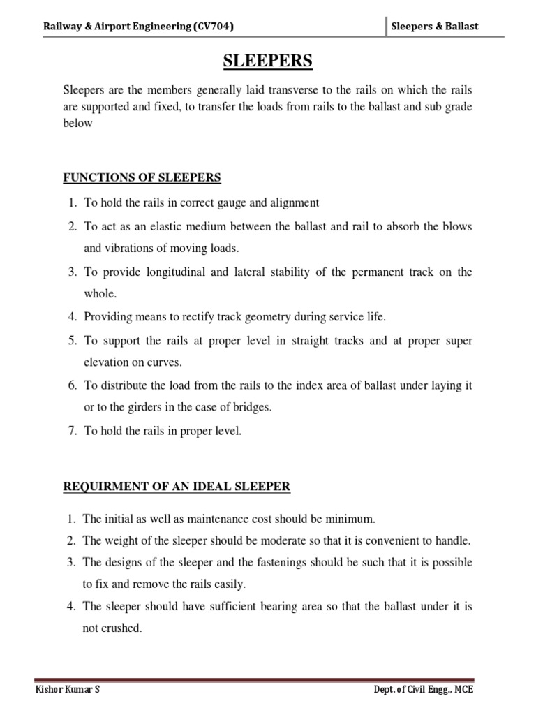 Understanding the Fundamentals of Railway Track Components: A ...