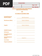 URS template Blank | Specification (Technical Standard) | Verification ...