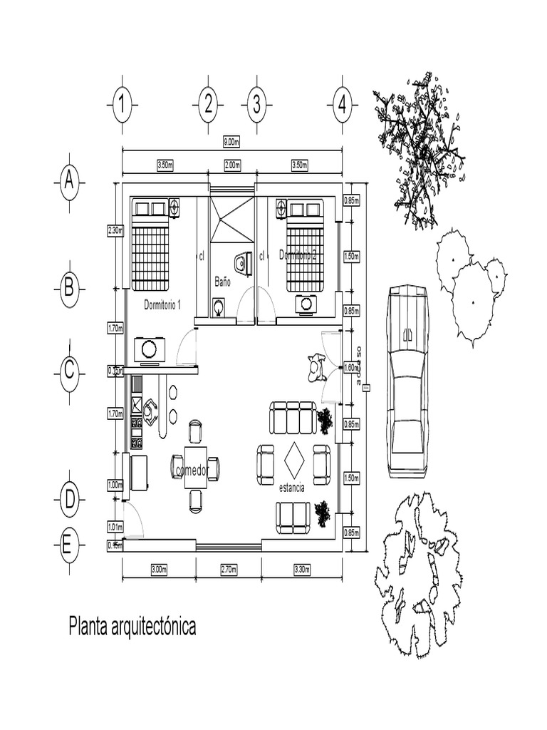 Planos para Casa de Campo-Model 2 PDF | PDF