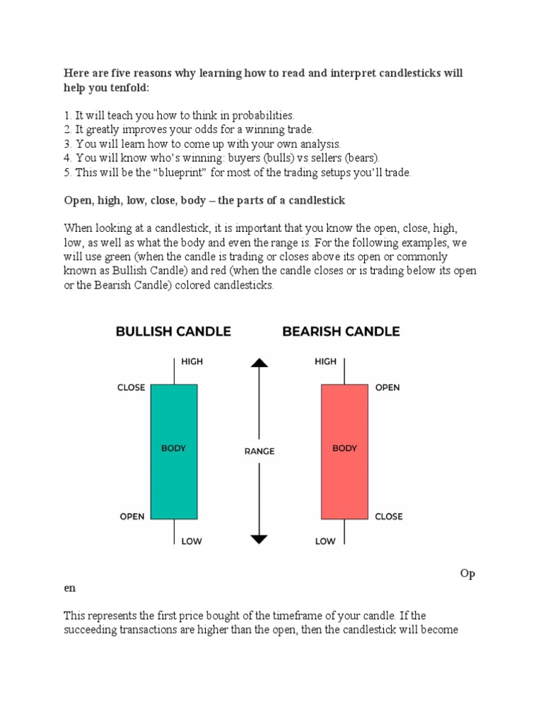 Candlestick Patterns | PDF | Market Trend | Financial Markets
