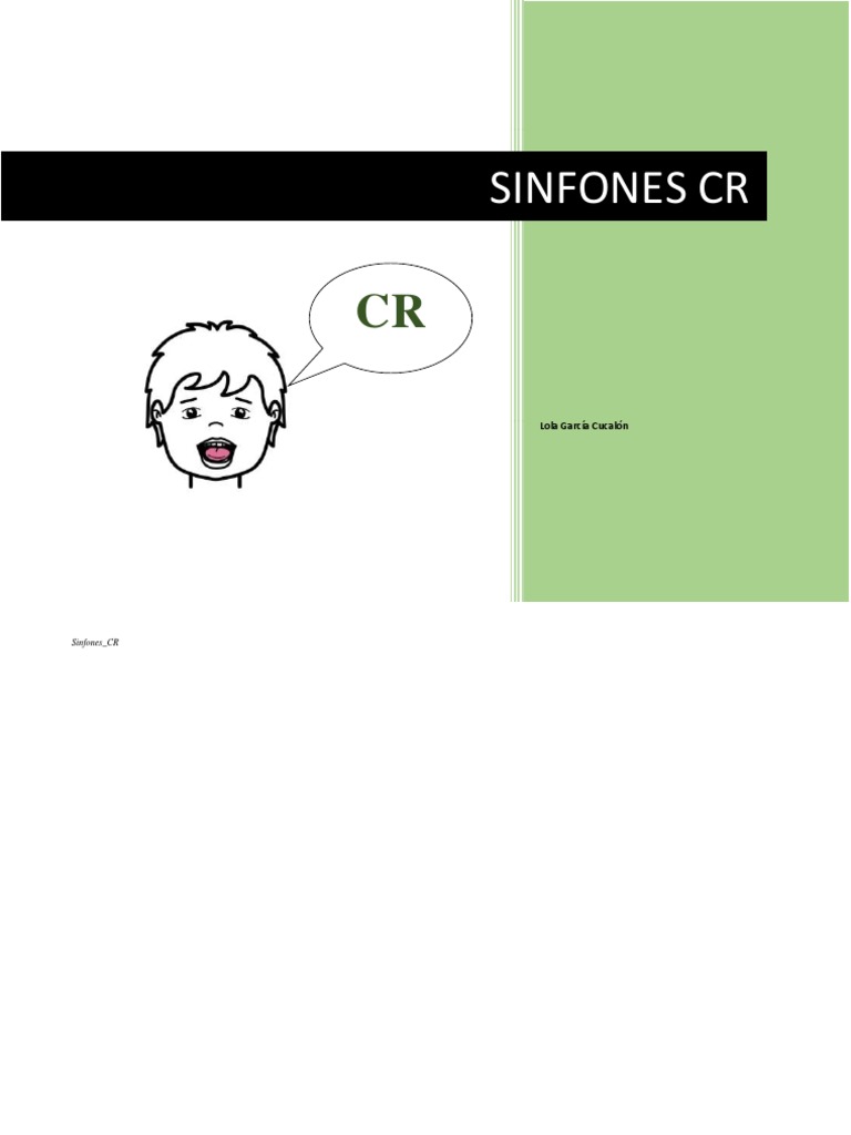Sinfones CR PDF | PDF