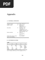 Appendix (Transport Processes and Separation Process Principles by Geankoplis) | PDF