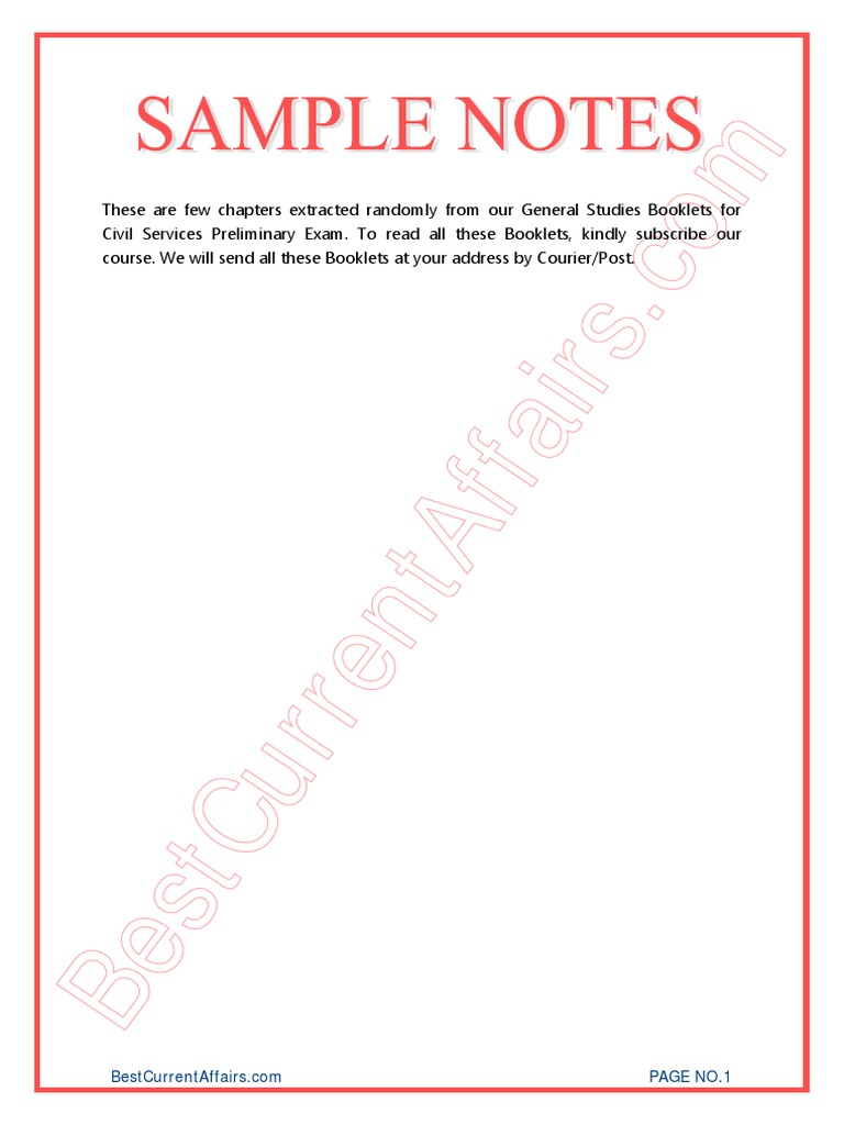 Sample Notes | PDF | Devaluation | Non Bank Financial Institution