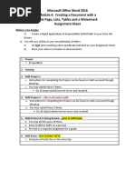 Module 5: Excel Worksheets Assignment | PDF