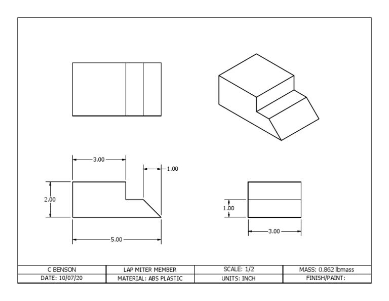 LAP Miter Member Specifications | PDF