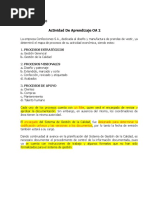 PNO-GCA-001-01 Elaboración de Procedimientos Normalizados de Operación | PDF | Sistema de manejo ...