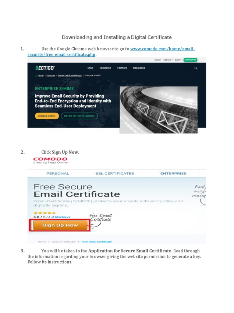 Security/free-Email-Certificate - PHP: Downloading and Installing A ...