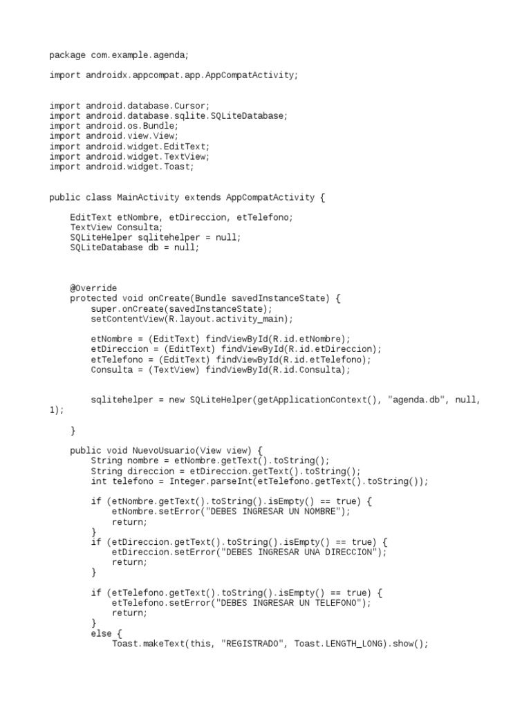 Codigo Main | PDF | Ciencias de la Información | Informática