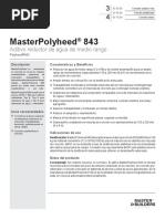 BASF MasterCell 25 - Ficha Técnica | PDF | Agua