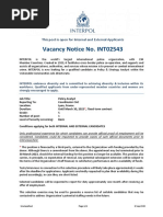 INTERPOL Careers & Opportunities | PDF | Salary | Recruitment