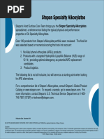 Synperonic PE and T Series Overview | PDF | Polyethylene | Polyethylene ...