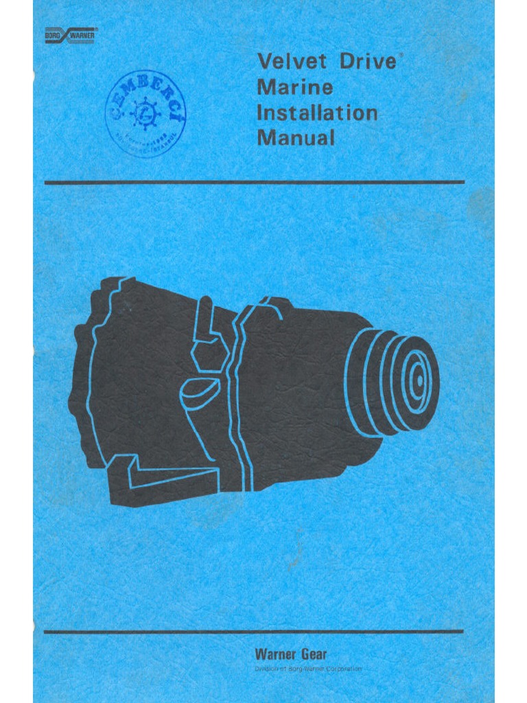 Velvet Drive Model Identification | PDF