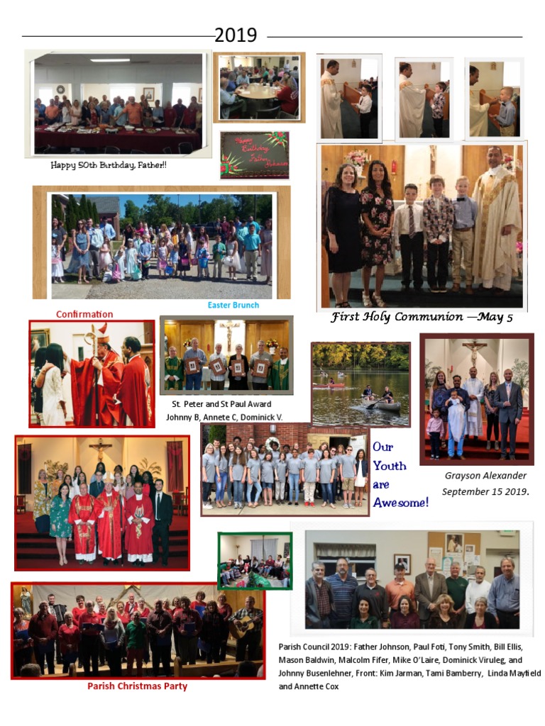 Photos With Father Johnson 2019 | PDF