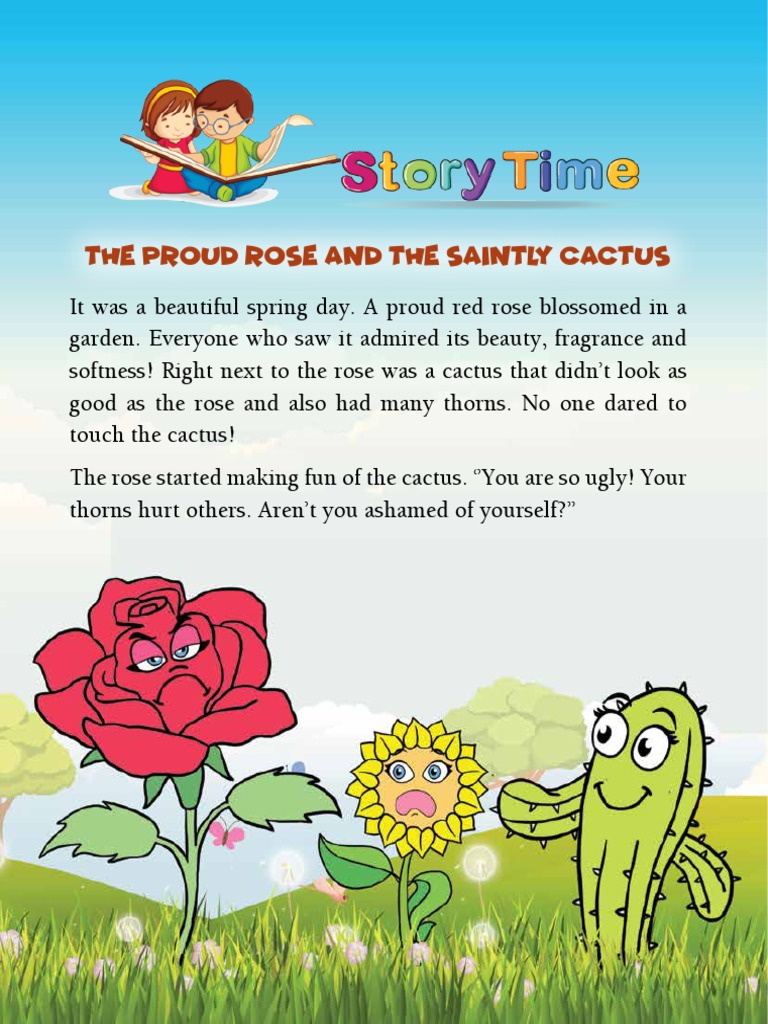 The Proud Rose and The Saintly Cactus | PDF | Home & Garden | Science ...