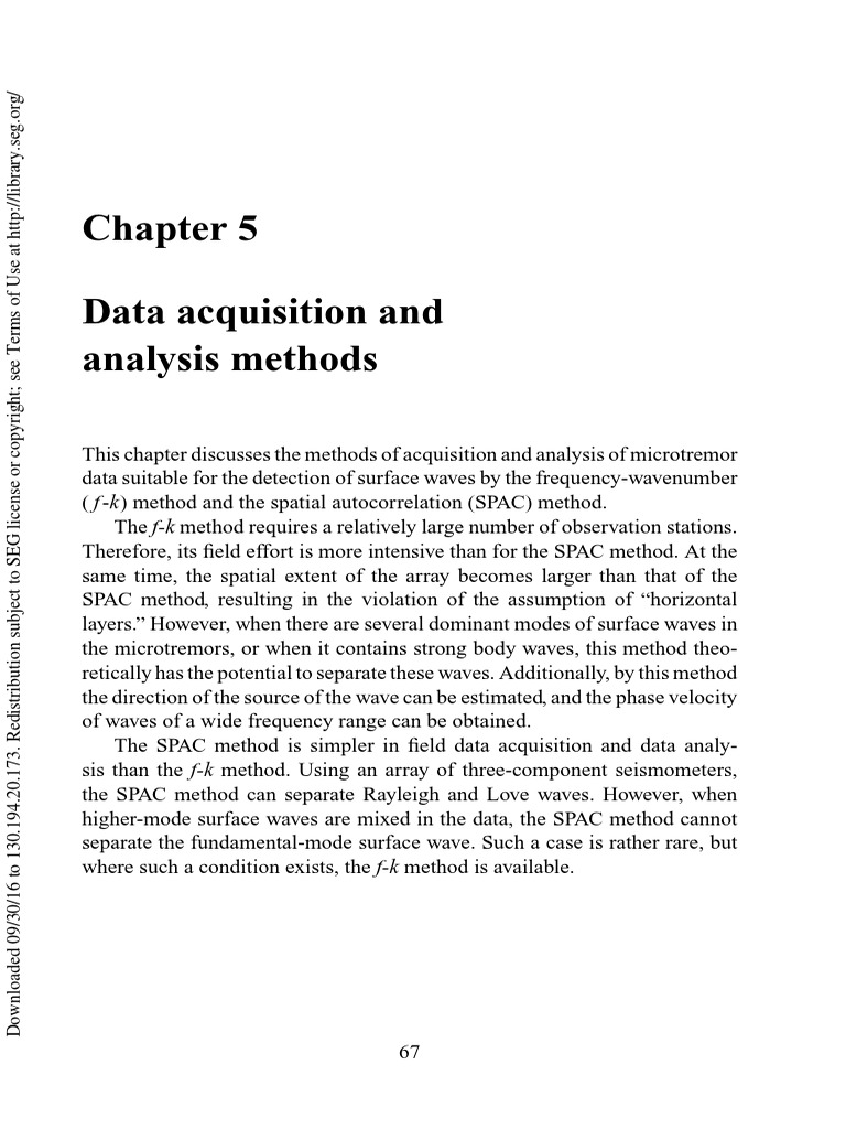 Chapter 5-Data-Acquisition-And-Analysis-Methods-2003 | PDF | Spectral Density | Stationary Process