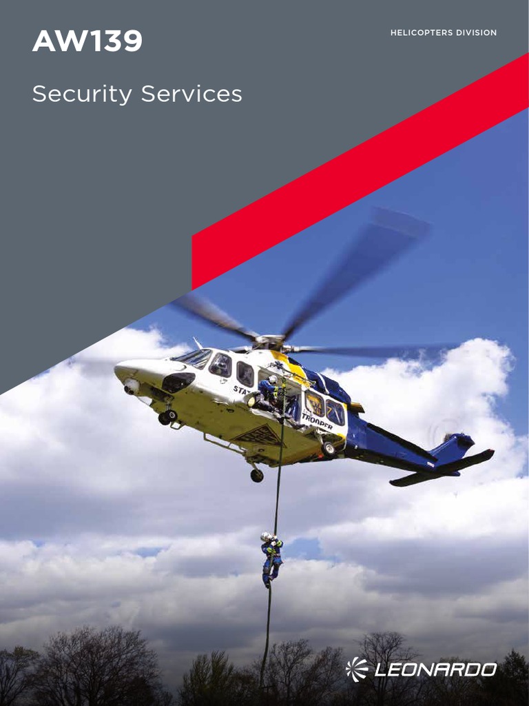 AW139 Security Services Brochure - Gen2020 | PDF | Helicopter | Search ...
