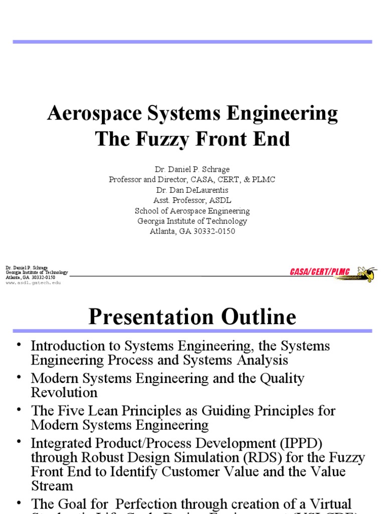 Ase Systems Engineering | PDF | Systems Engineering | Lean Manufacturing