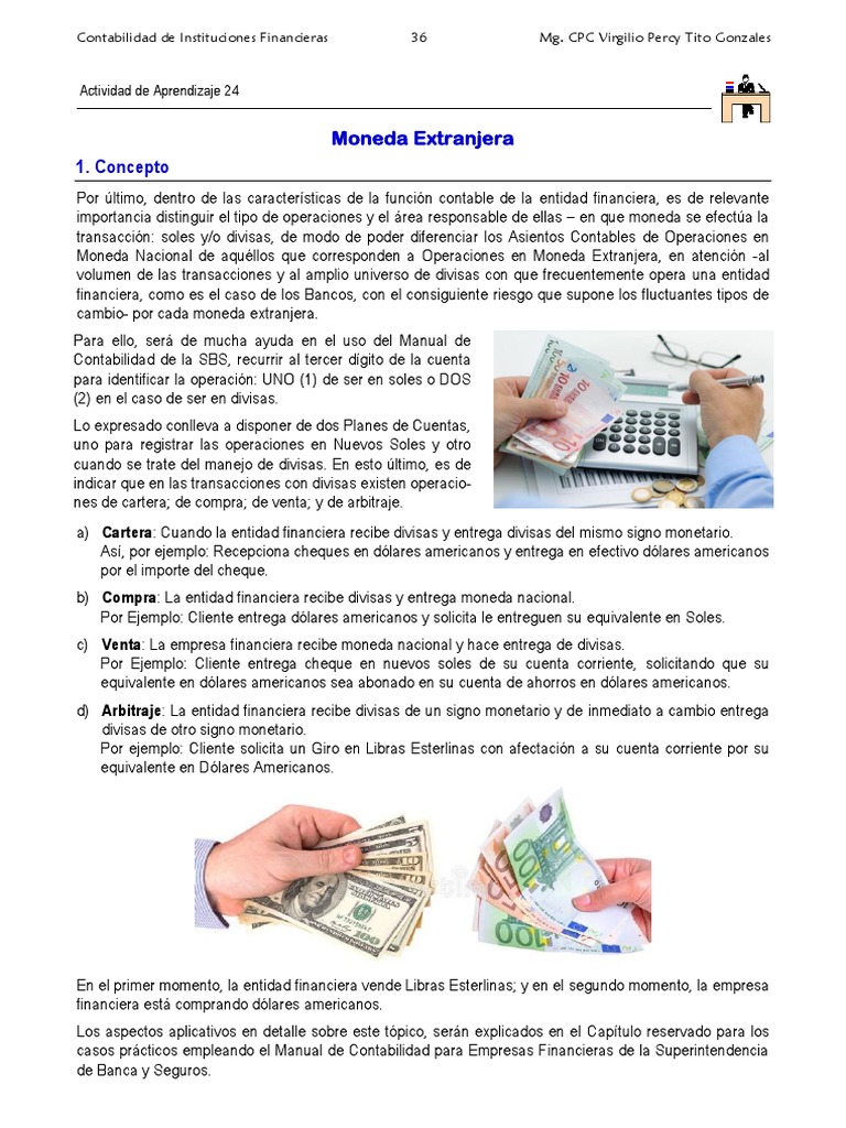 Moneda Extranjera PDF | PDF | Contabilidad | Moneda