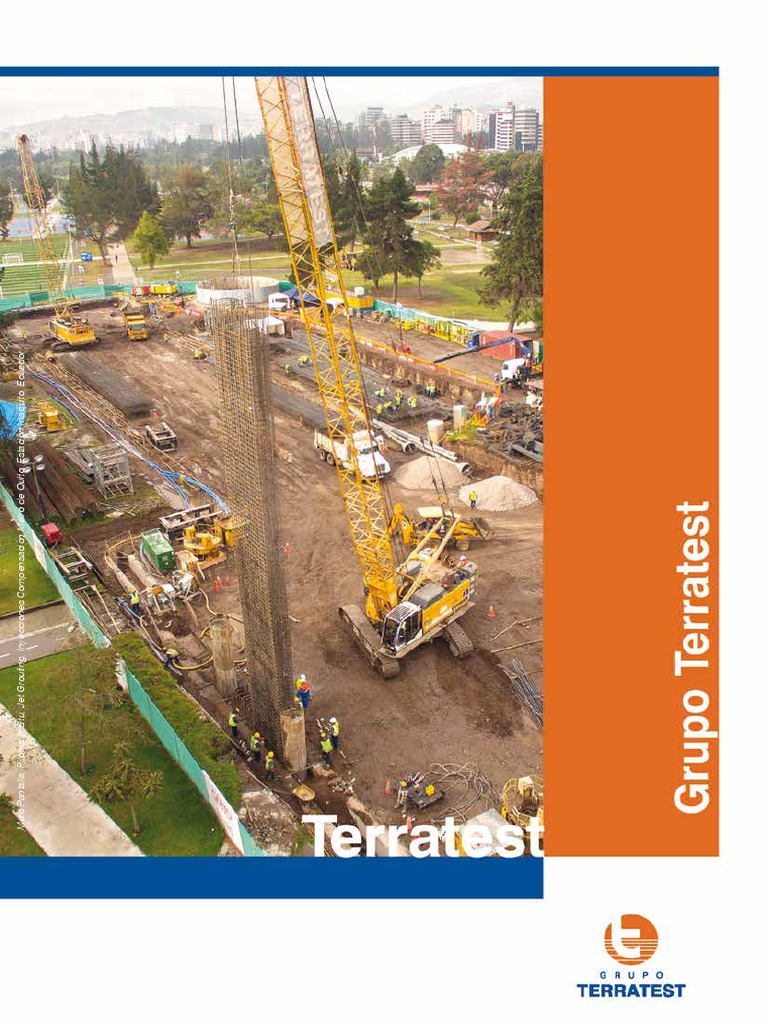 Brochure Terratest Group Spain | PDF | Fundación (Ingeniería ...