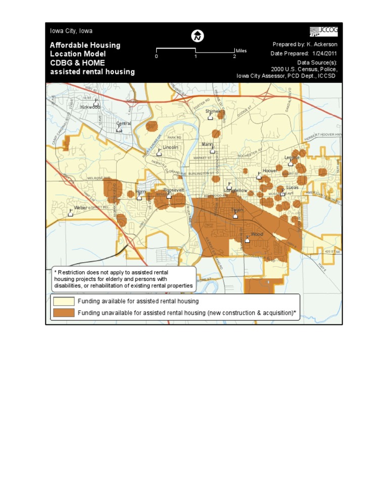 Affordable Housing Map | PDF