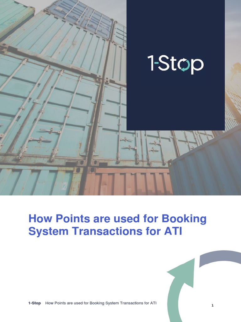How Points Are Used For Booking System Transactions For ATI | PDF