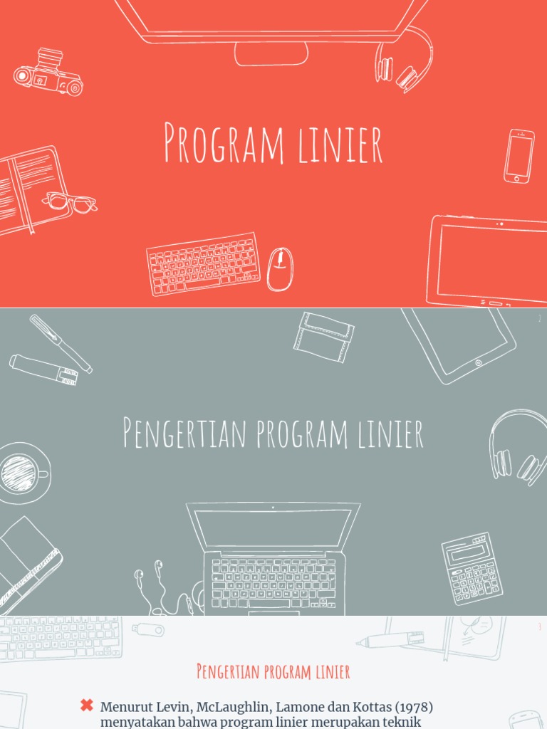 2 Program Linier | PDF