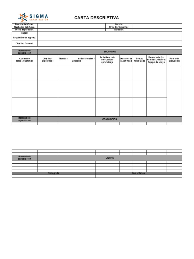 Carta-Descriptiva EC0217 | PDF
