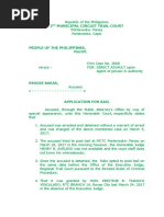 Affidavit of Undertaking - Bail | PDF