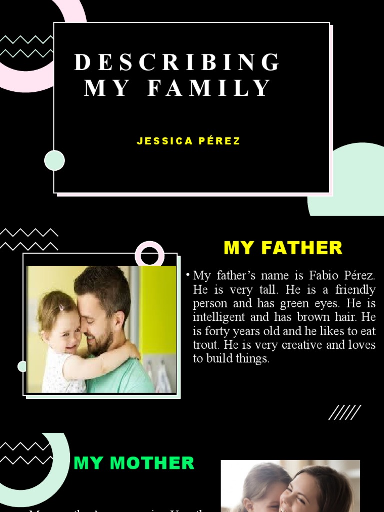 Describing My Family Members | PDF