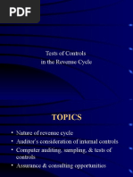 Risk and Control Matrix For Revenue Cycle | PDF | Invoice | Receipt