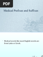 Latin Prefixes Suffixes Biology Compiled | PDF