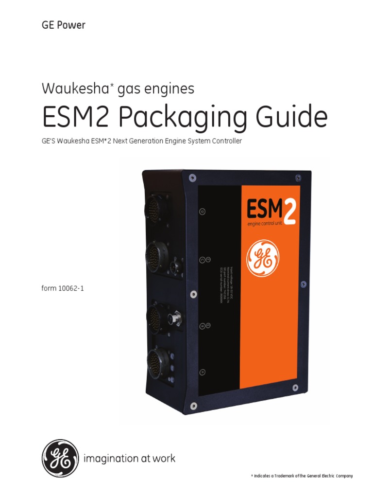 Waukesha ESM II Packaging Guide | PDF | Battery Charger | User Interface