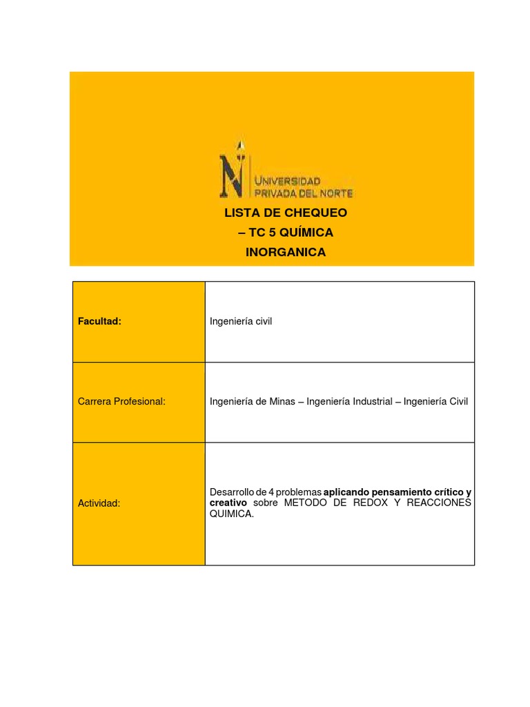 Actividadn°5 Problemas de Redx | PDF | Hidrógeno | Oxígeno