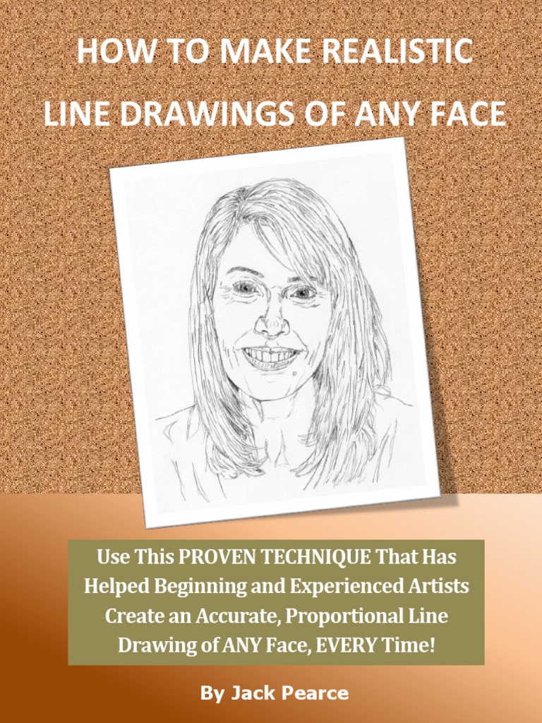 How To Make Realistic Line Drawings of Any Face | PDF | Human Nose ...