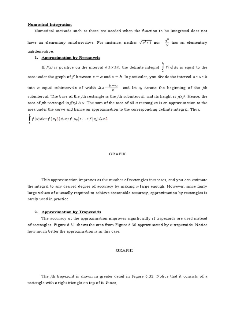 Summary Calculus | PDF | Integral | Area