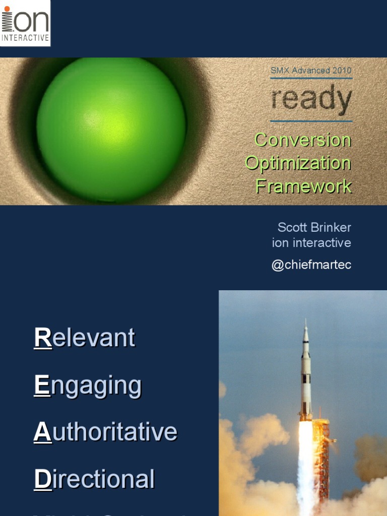 Conversion Optimization Framework | PDF | Search Engine Optimization ...
