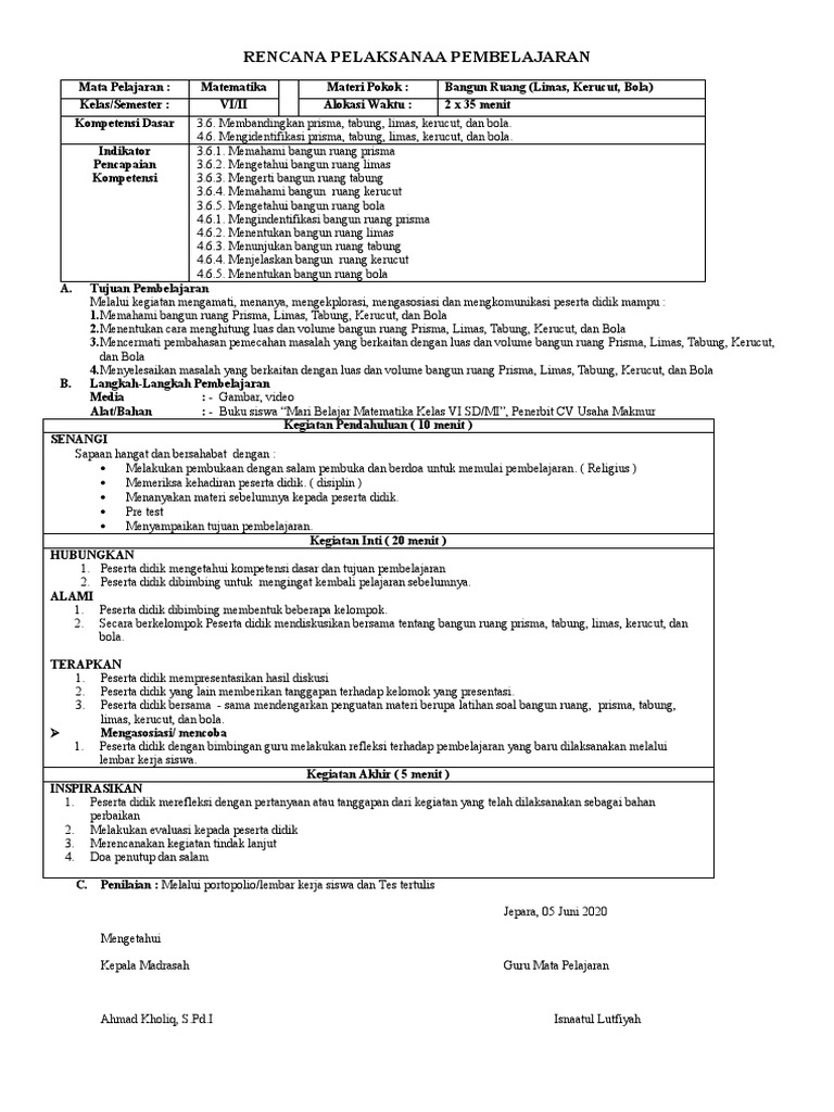 Isna RPP | PDF | Karier & Perkembangan | Pengembangan Diri