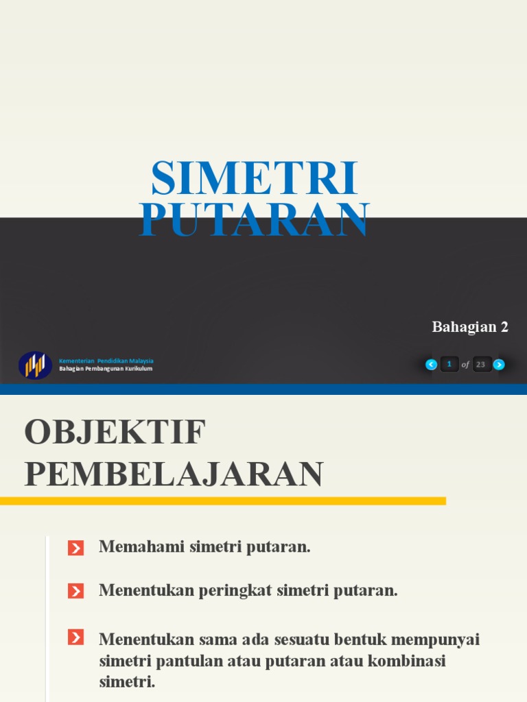 Simetri Putaran | PDF