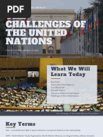 Roles and Functions of The United Nations | PDF | United Nations ...