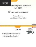 Lecture 3 Kleen's Star and Plus Oprator | PDF | String (Computer Science) | Metalogic